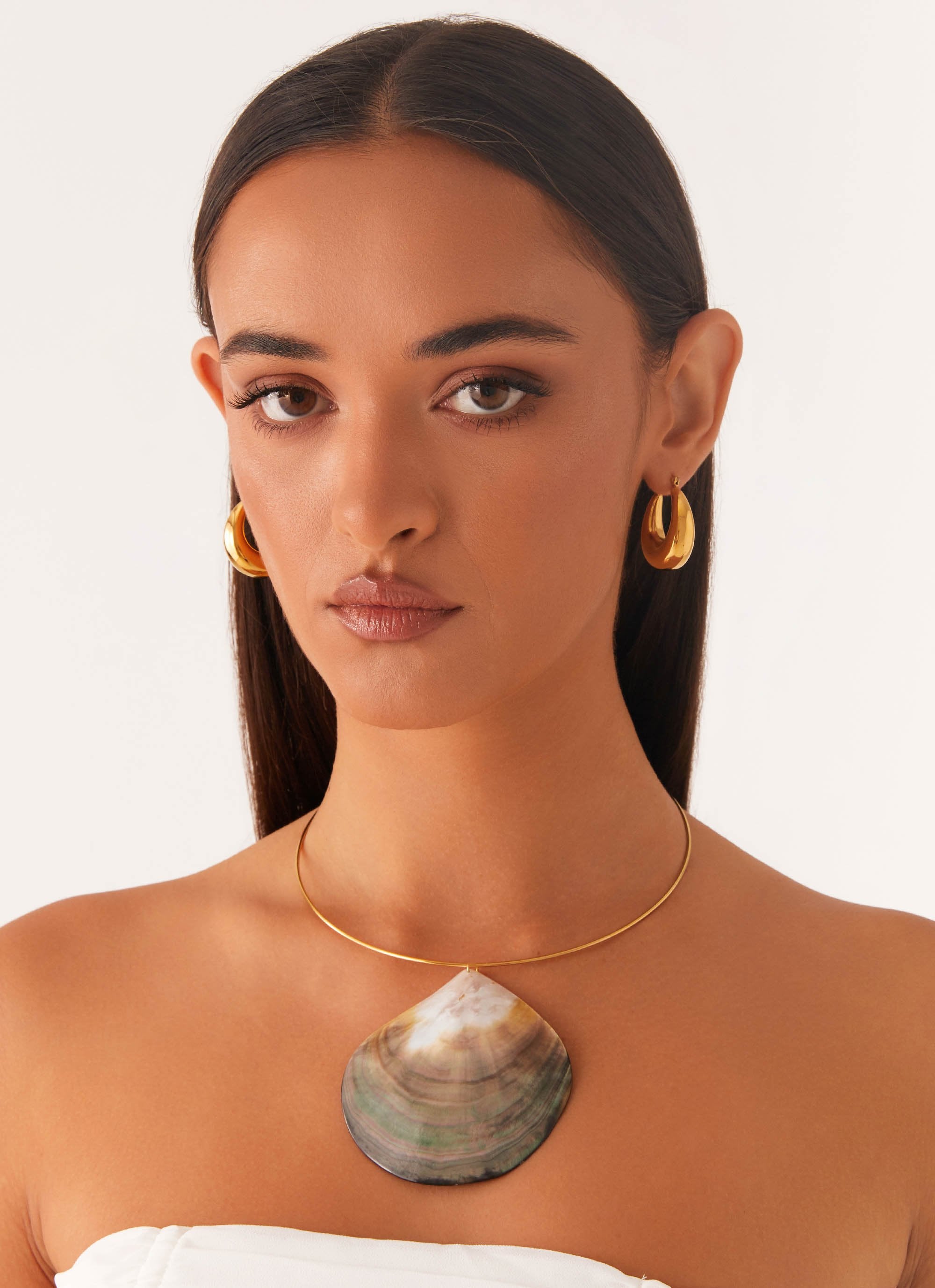 Shia Necklace Gold Peppermayo Shia Necklace Gold Peppermayo