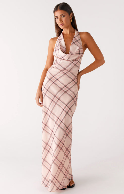 Romy Maxi Dress - Pink – Peppermayo