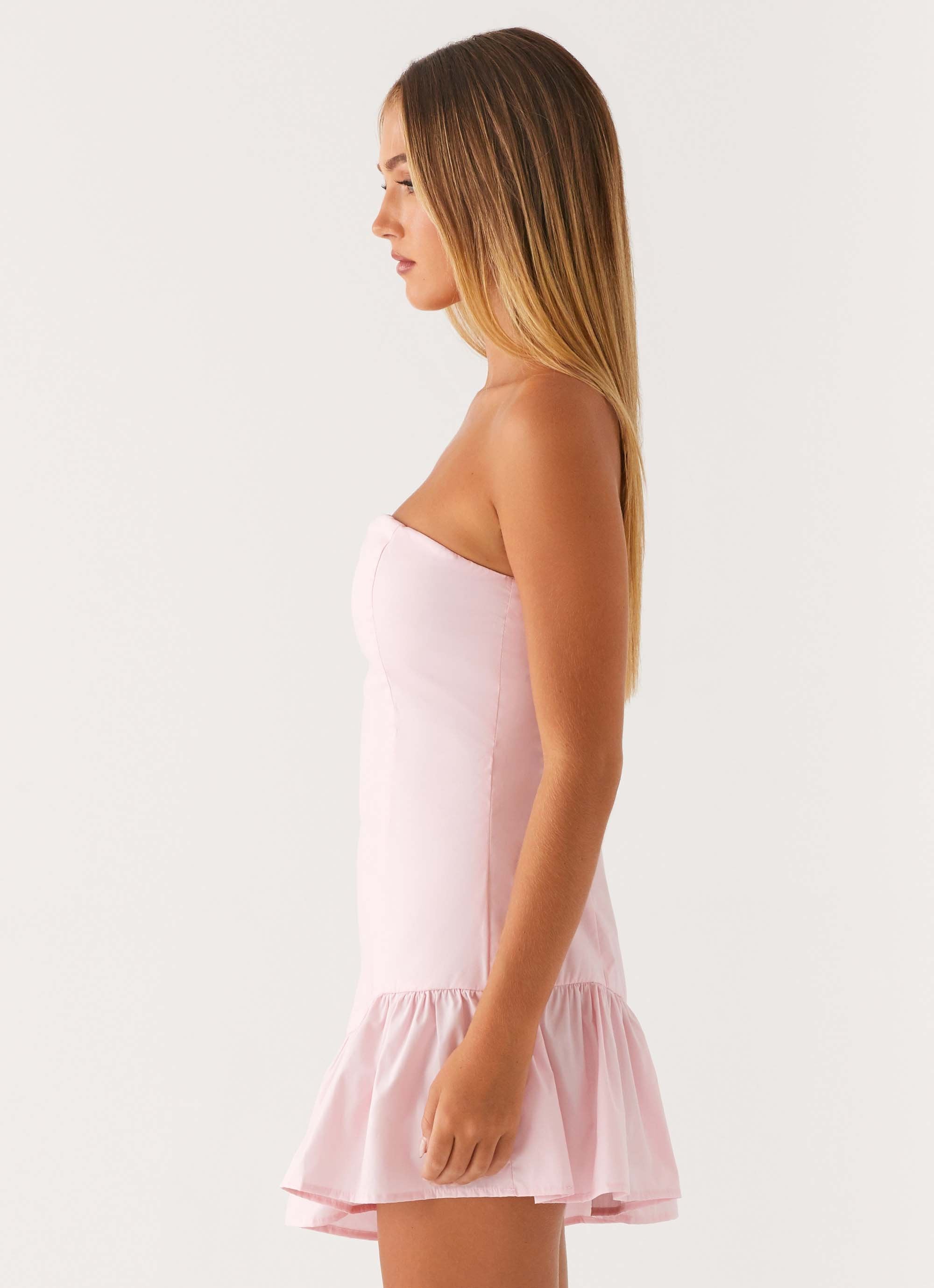 Camillo Mini Dress - Pink – Peppermayo