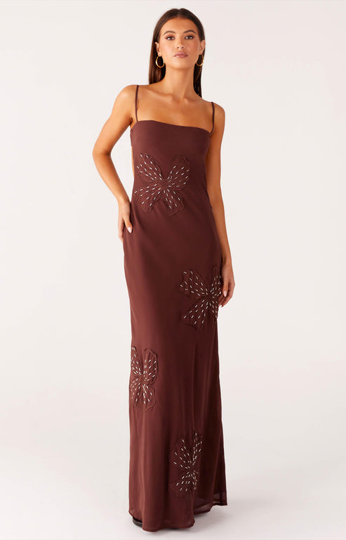 Romy Maxi Dress - Pink – Peppermayo