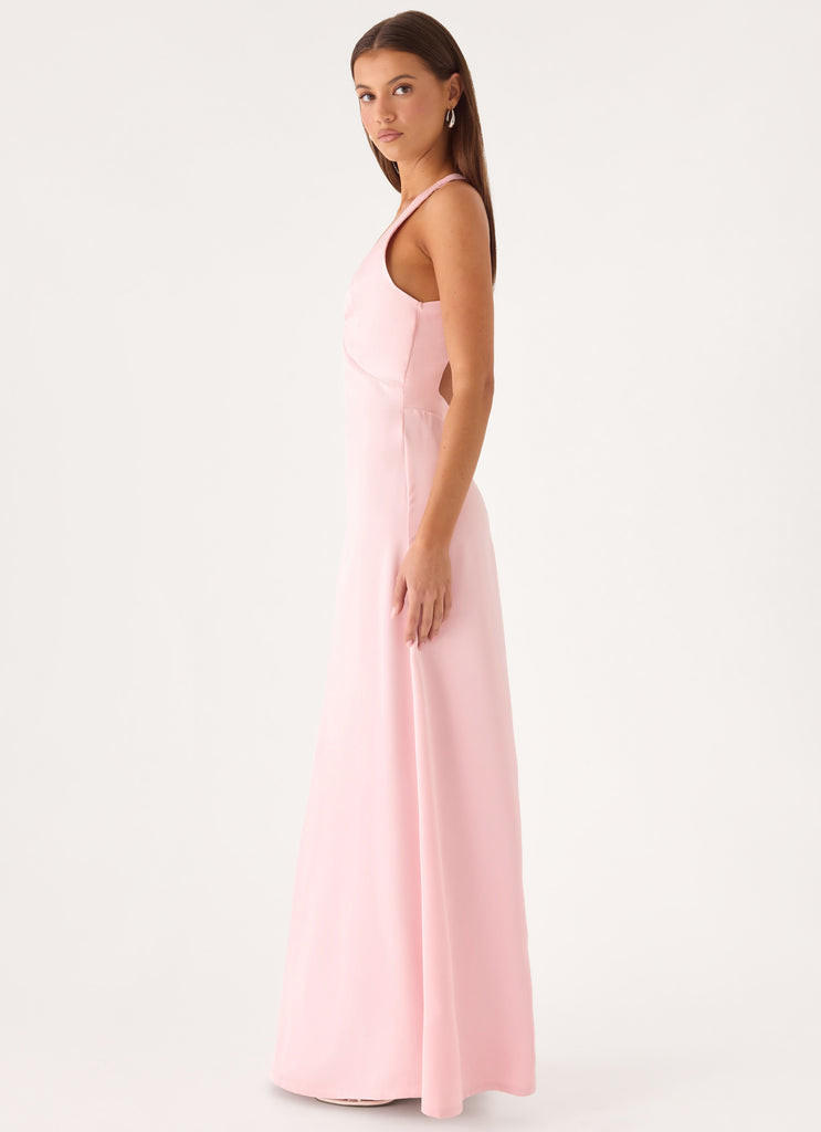 Darcee Maxi Dress - Pink – Peppermayo