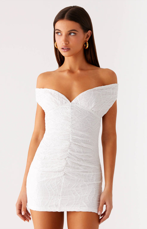 White Sheer Dresses | Peppermayo