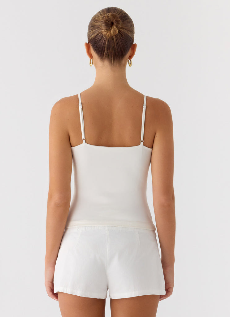 Garrix Bead Cami Top - Ivory Reef – Peppermayo